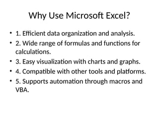 MsMS_Excel_Presentation (1).pptxms excel | PPT