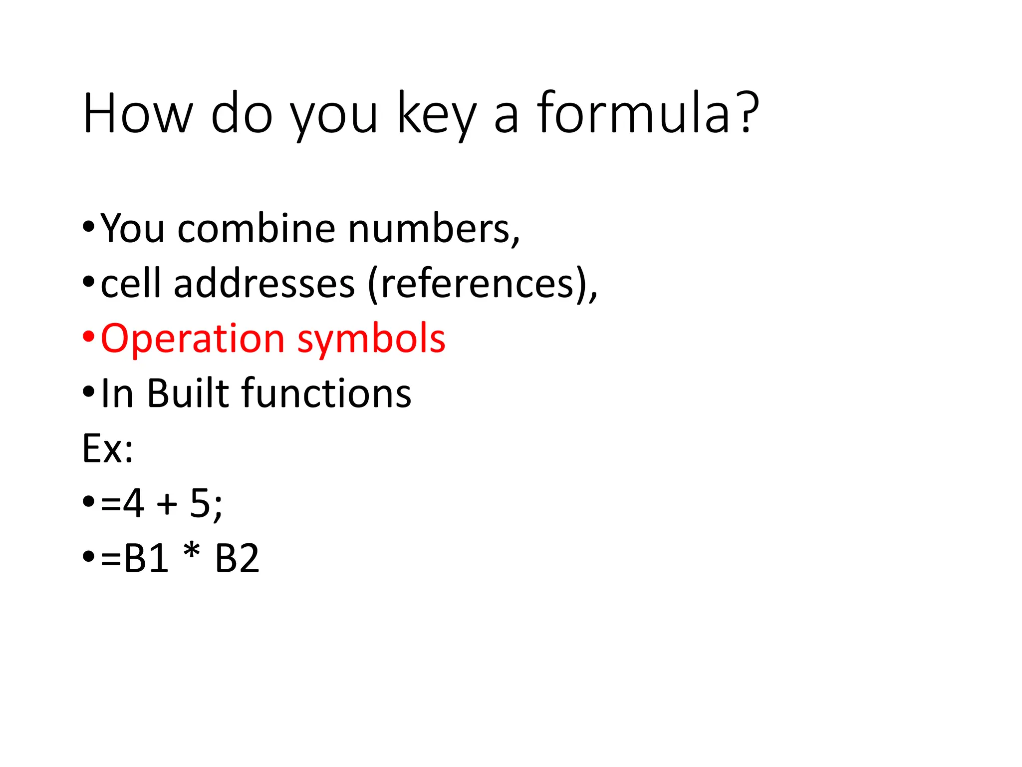 Microsoft Excel In-House Training for Beginners | PPT