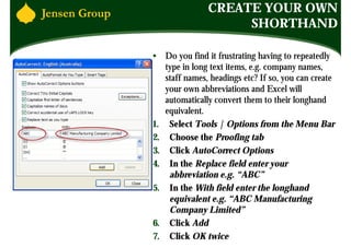 Ms excel training | PDF