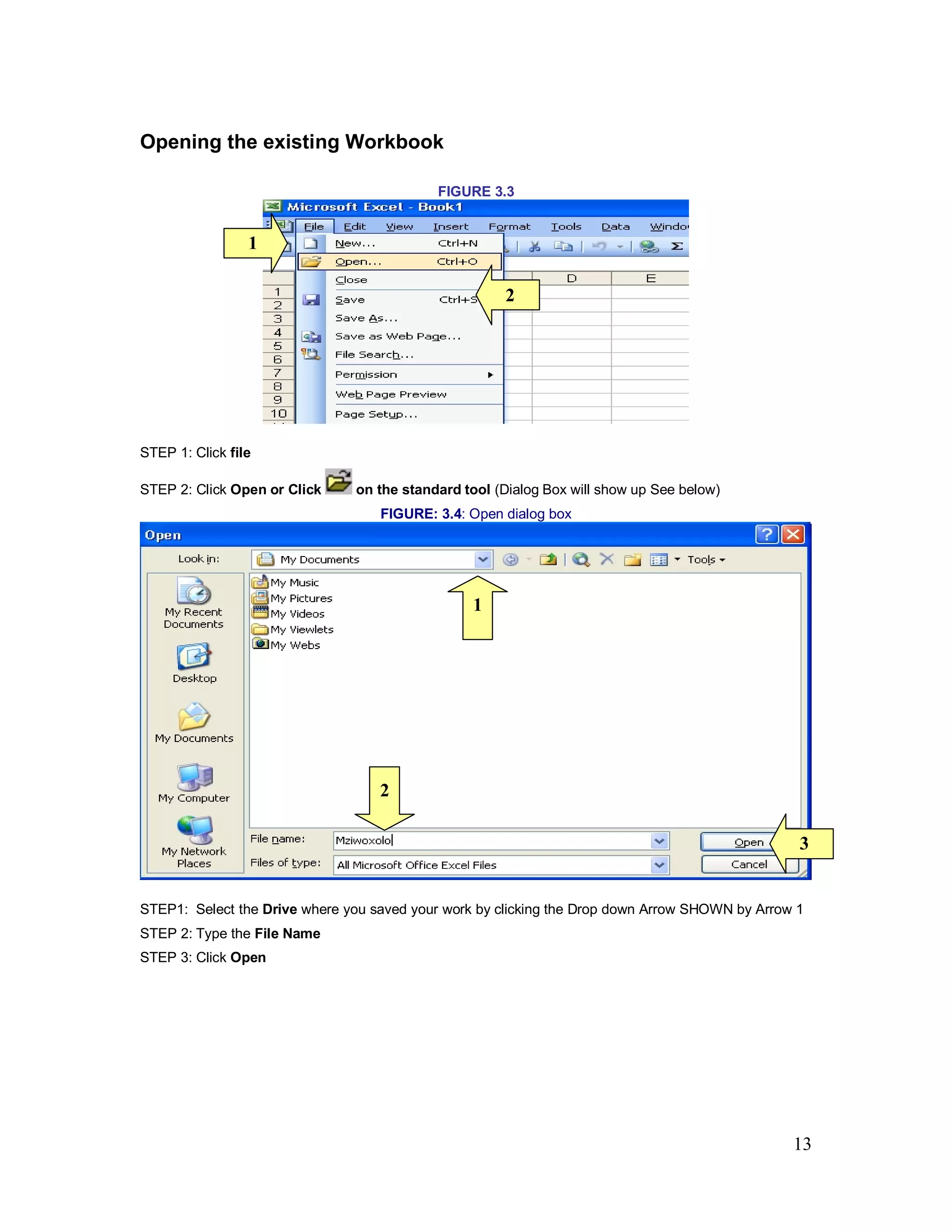 Ms excel training manual | PDF