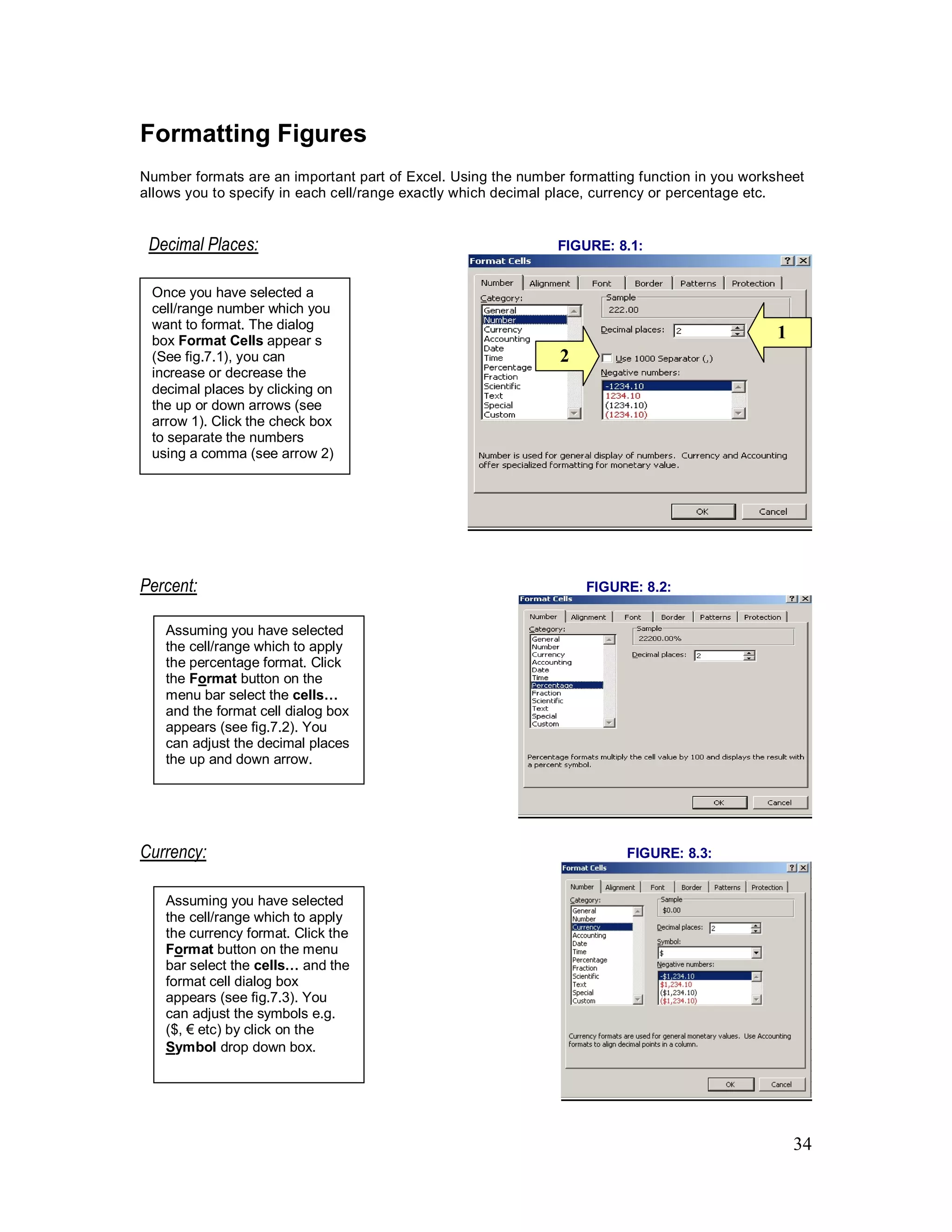 Ms excel training manual | PDF