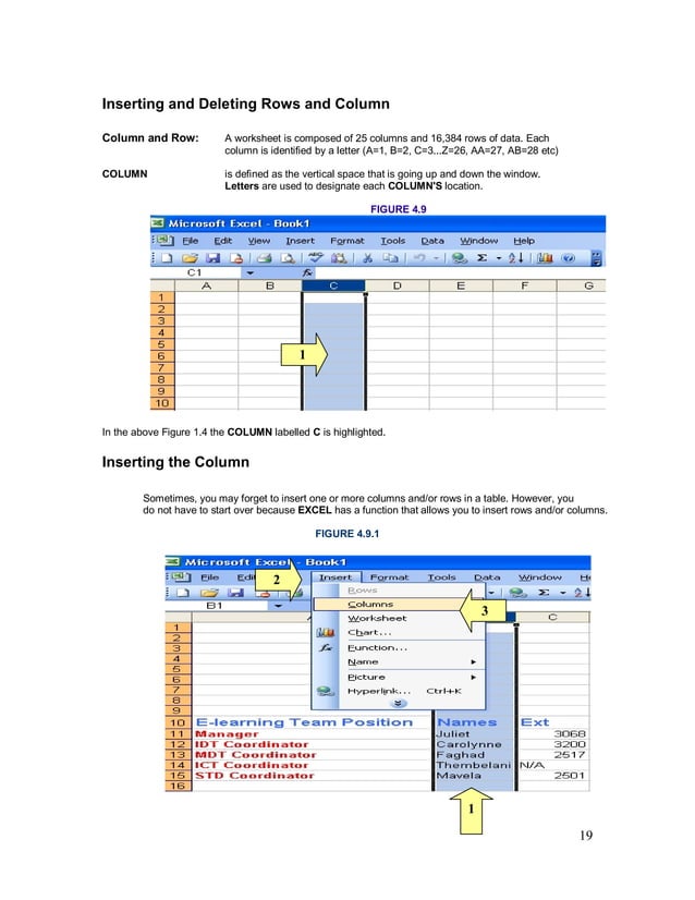 Ms excel training manual | PDF | Desktop Publishing | Computer Software ...