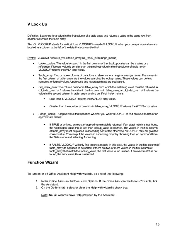 Ms excel training manual | PDF | Desktop Publishing | Computer Software and Applications