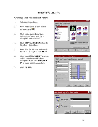 Ms Excel Tutorials | PDF | Operating Systems | Computer Software and Applications