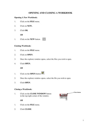 Ms Excel Tutorials | PDF | Operating Systems | Computer Software and Applications