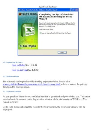 SysInfoTools MS Excel XLSX Repair | PDF