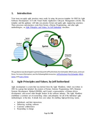Msf for-agile-software-development-v5-process-guidance2 | DOC