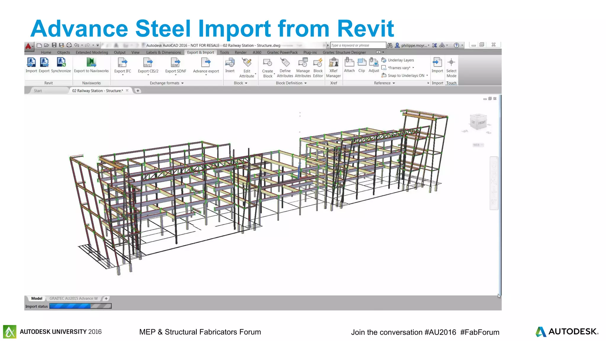 Structural BIM workflows - design-to-fabrication for steel and rebar ...