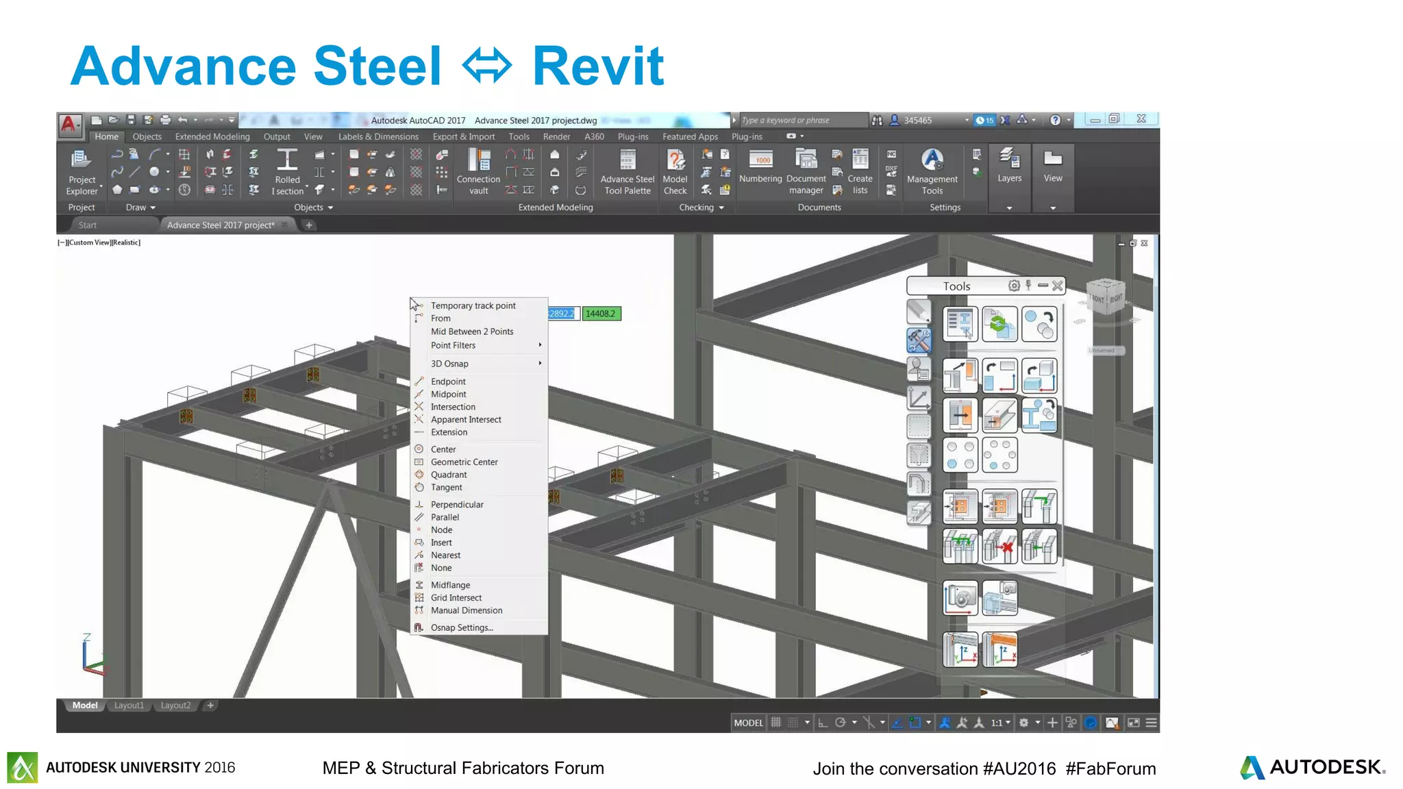 Structural BIM workflows - design-to-fabrication for steel and rebar ...