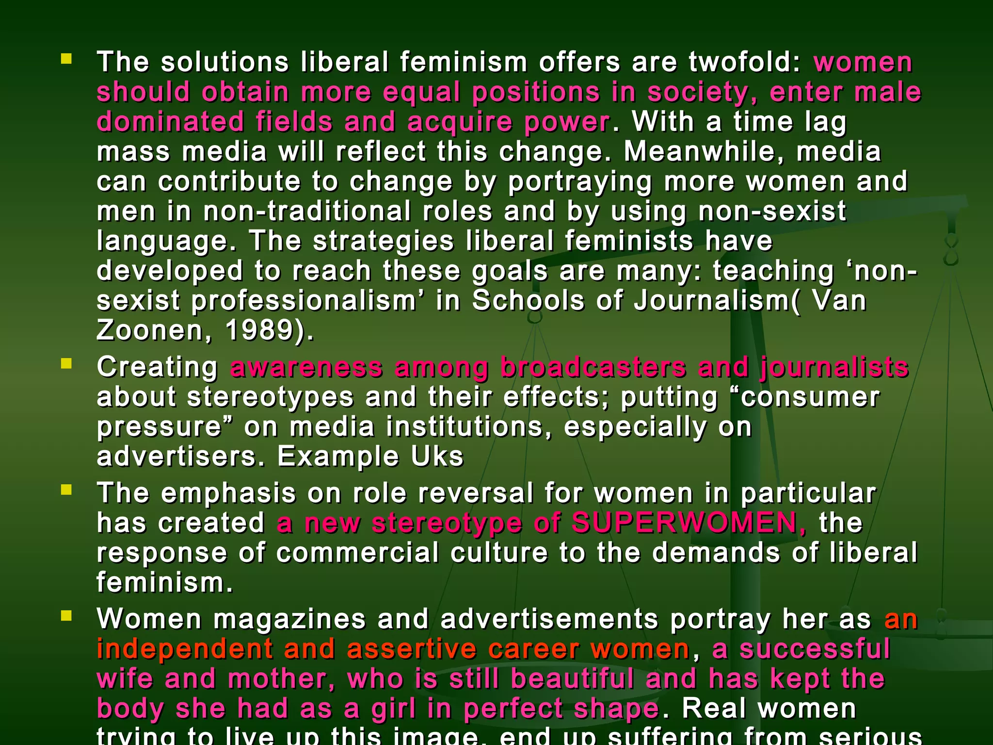 Feminist Approach | PPT | Healthy Living