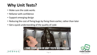 Microsoft Fakes, Unit Testing the (almost) Untestable Code | PPTX