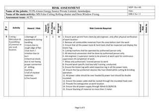 MS False Ceiling Rolling shutter & Door,Window Fixing_RA.doc