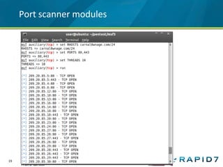 MSF Auxiliary Modules | PDF