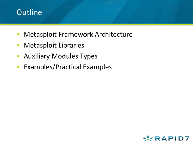 MSF Auxiliary Modules | PDF