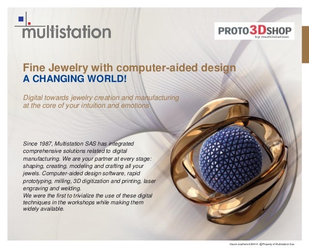 Fine Jewelry with computer-aided design