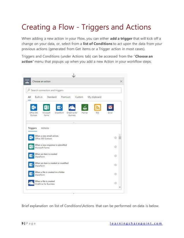 Ms flow basics, troubleshooting and operational errors | DOCX