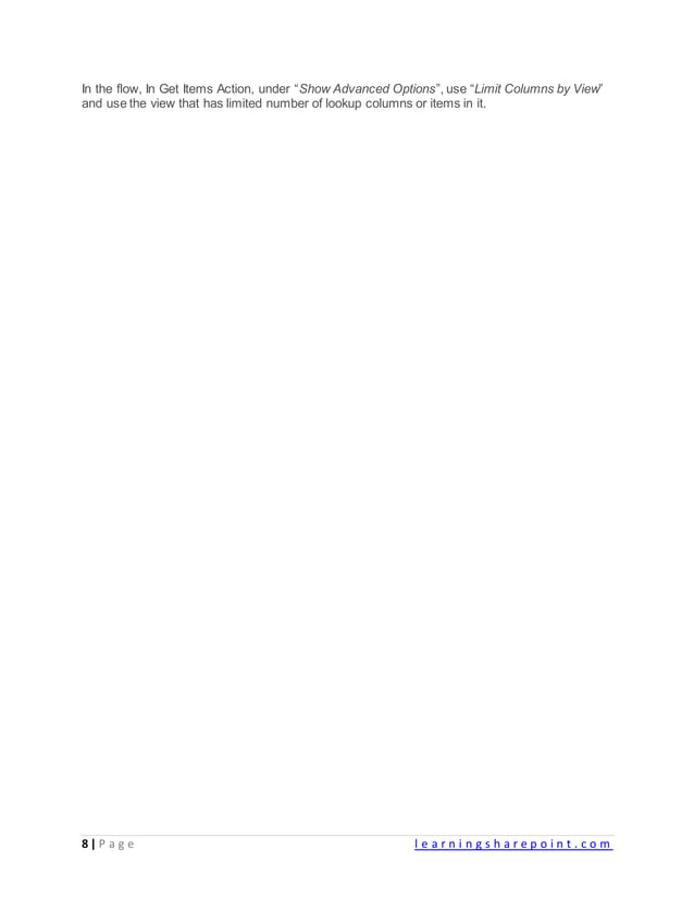 Ms flow basics, troubleshooting and operational errors | DOCX