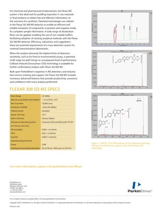LC/MS Single Quadrupole Specification Sheet | PDF