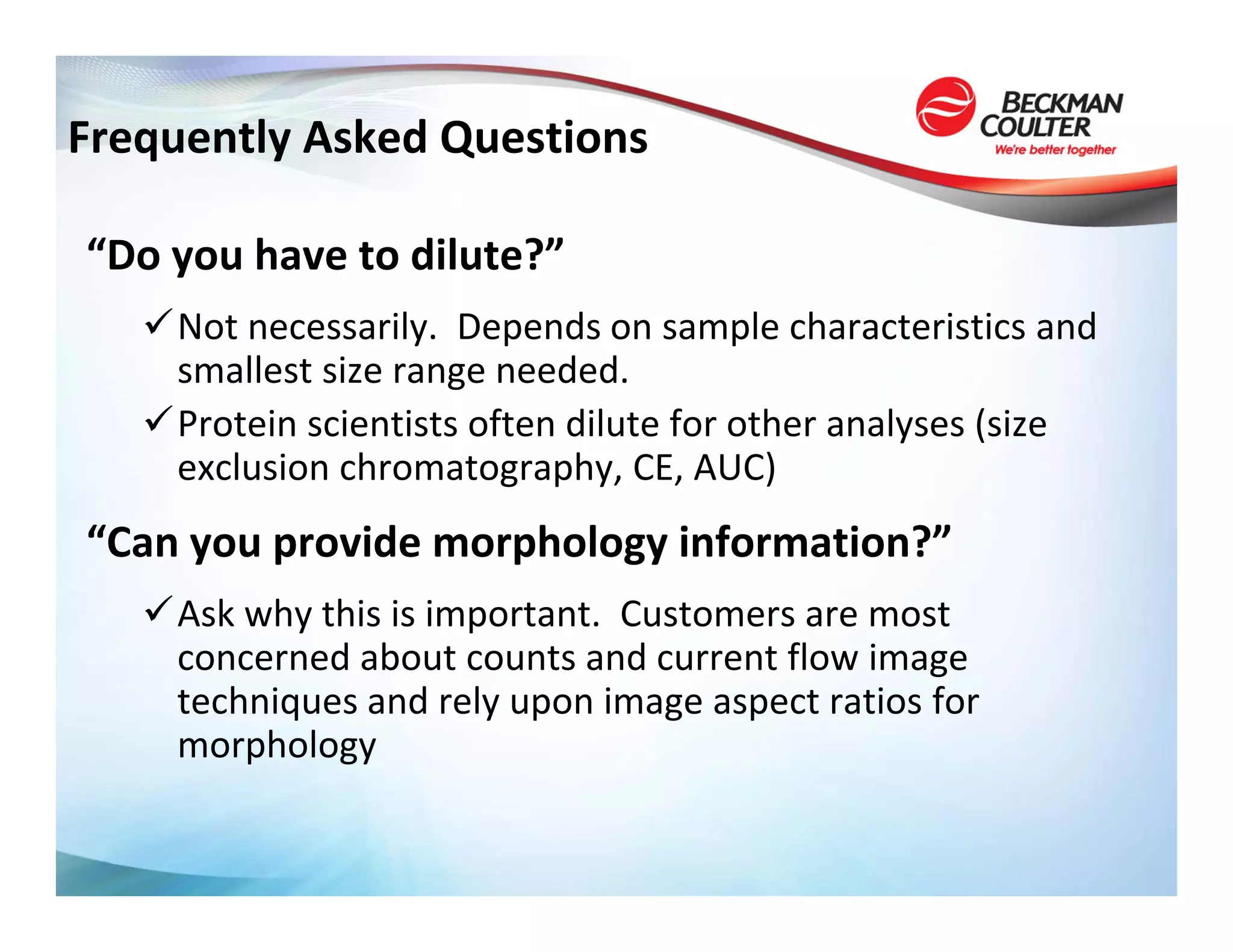 The Coulter Principle for Cellular & Biological Applications | PDF