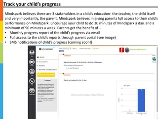 Mindspark benefits Parents immensely! View here to know how | PPTX