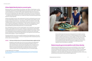 Citizen Digital Identity: Enabling and empowering individuals and ...