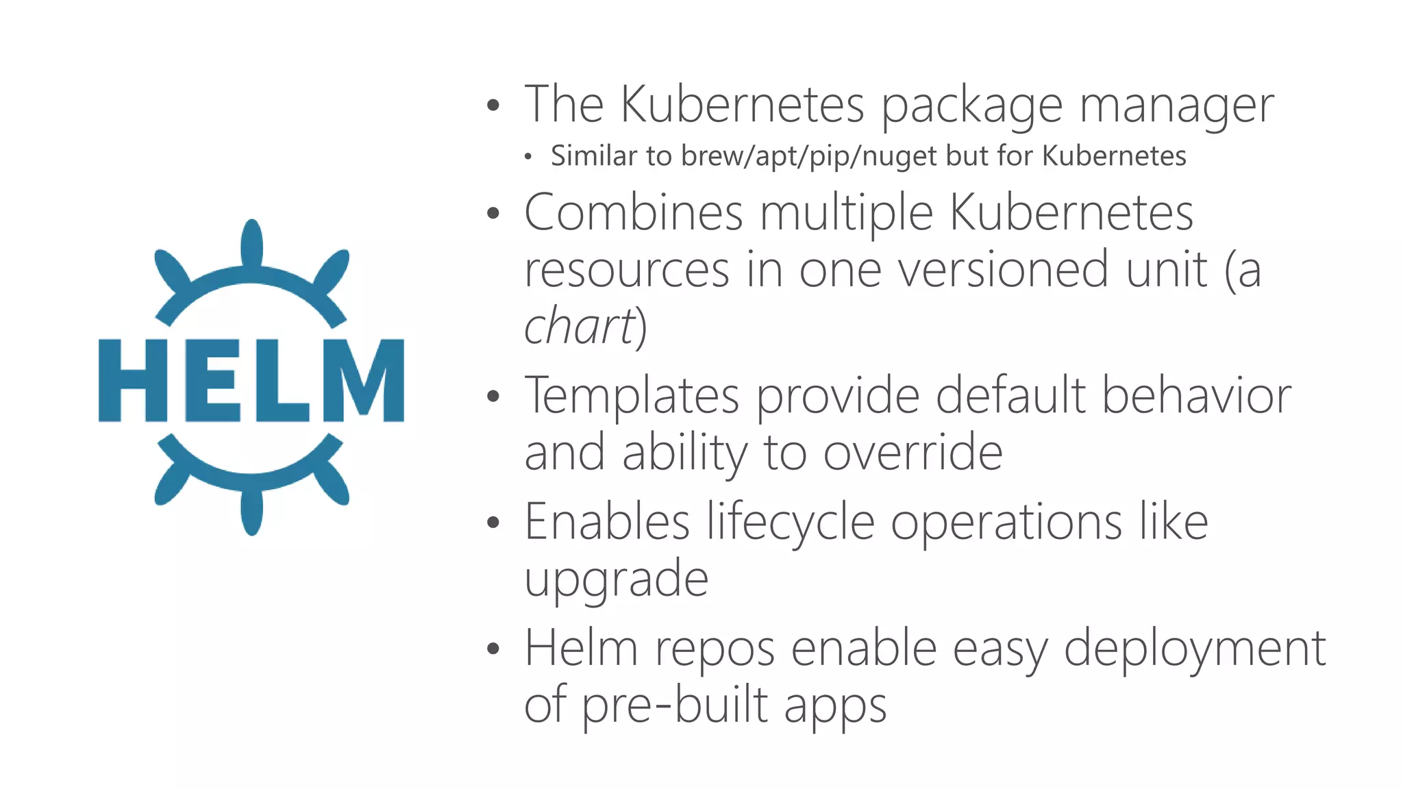 DevOps with Azure, Kubernetes, and Helm Webinar | PPT
