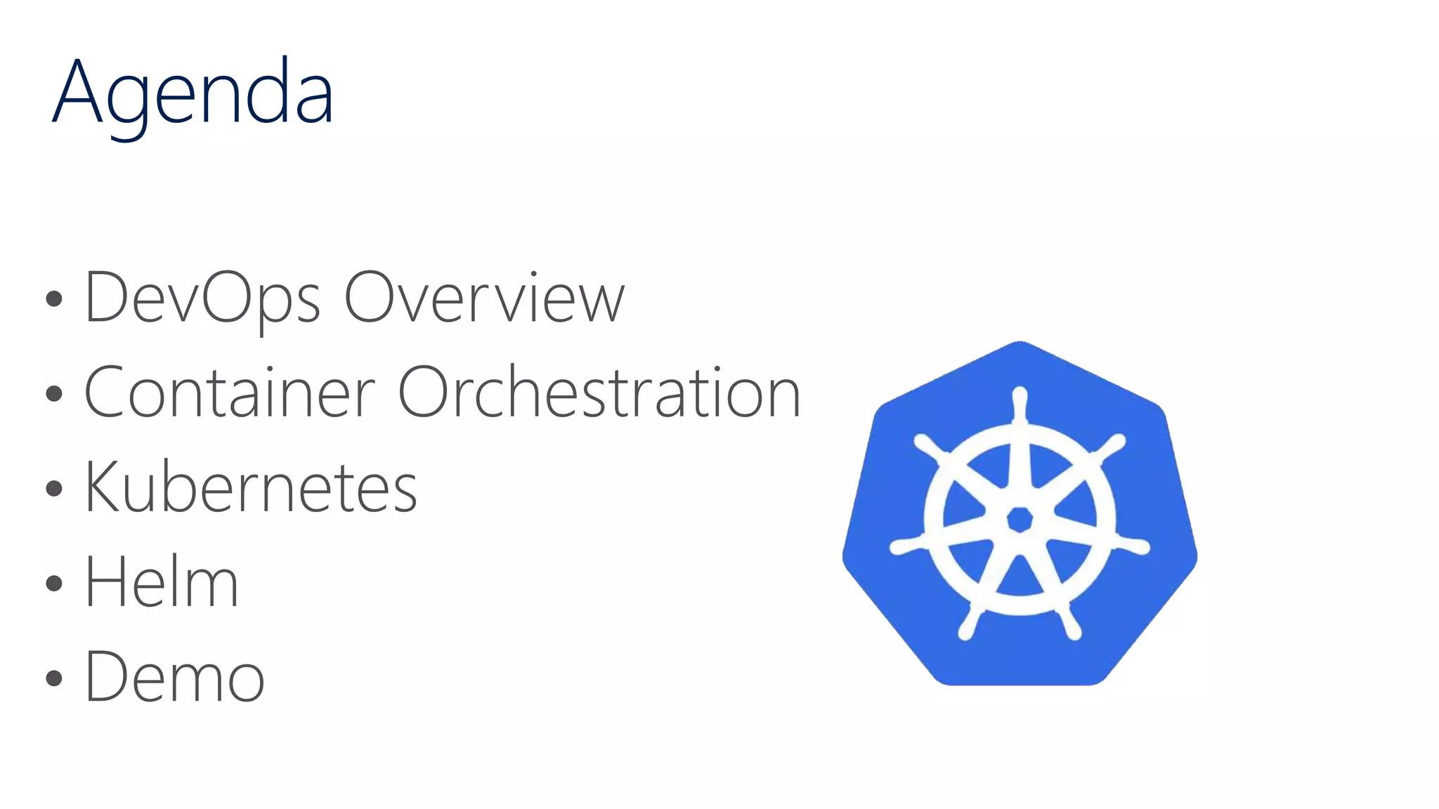DevOps with Azure, Kubernetes, and Helm Webinar | PPT