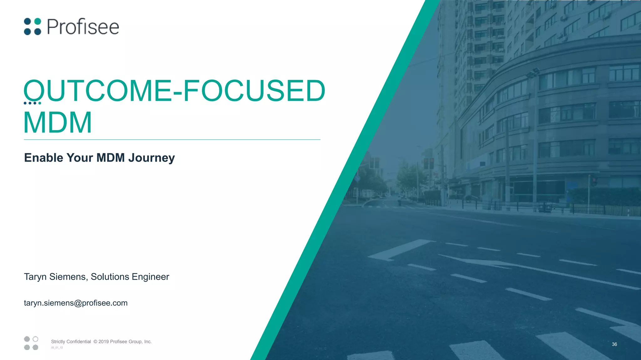 Data Governance and MDM | Profisse, Microsoft, and CCG | PPTX