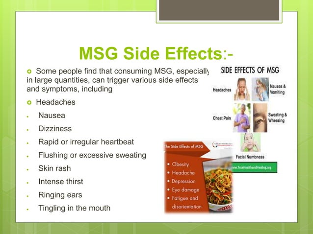 Msg | PPTX | Food Industry | Industries