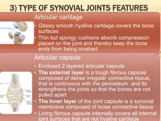 ANATOMY & PHYSIOLOGY OF JOINT | PPTX