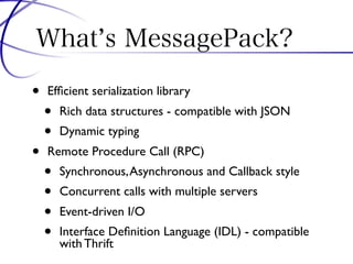 Architecture of MessagePack | PPT