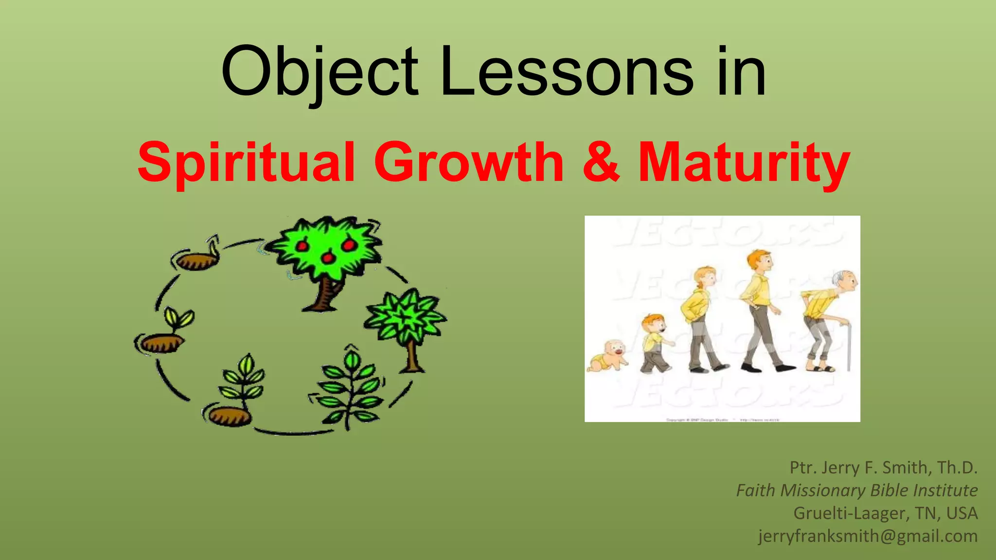 PCL Spiritual Growth and Maturity | PDF