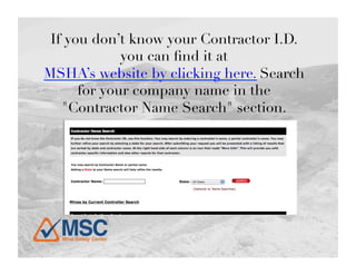 MSHA Part 46 - How To Complete New Miner Certificates | PDF