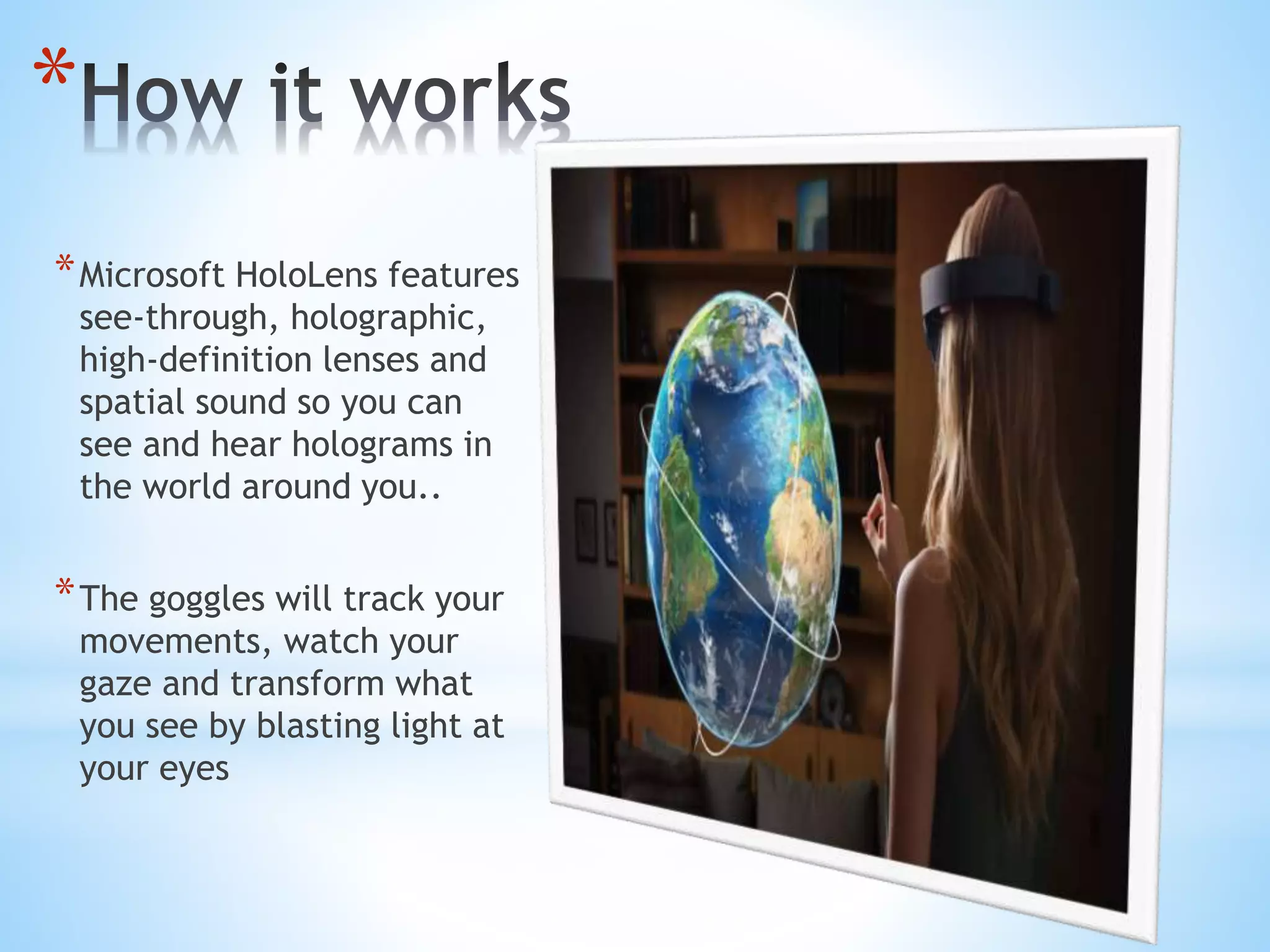 Microsoft hololens | PPTX