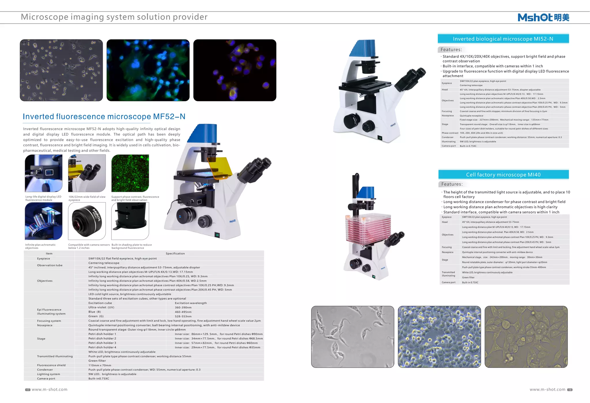 Mshot brochure 2023 - microscope and accessories .pdf