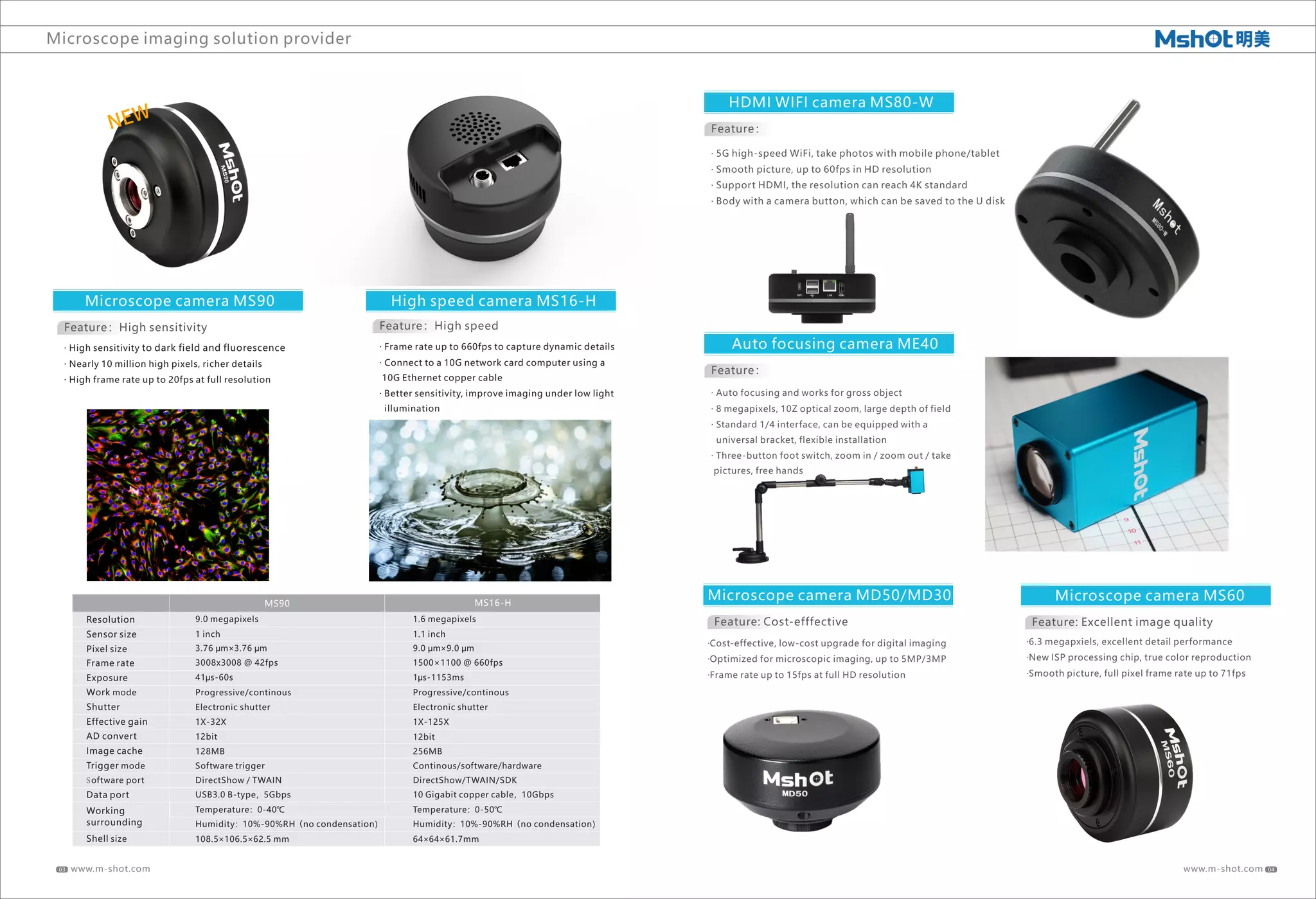 Mshot brochure 2023 - microscope and accessories .pdf