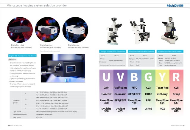 Mshot brochure 2023 - microscope and accessories .pdf