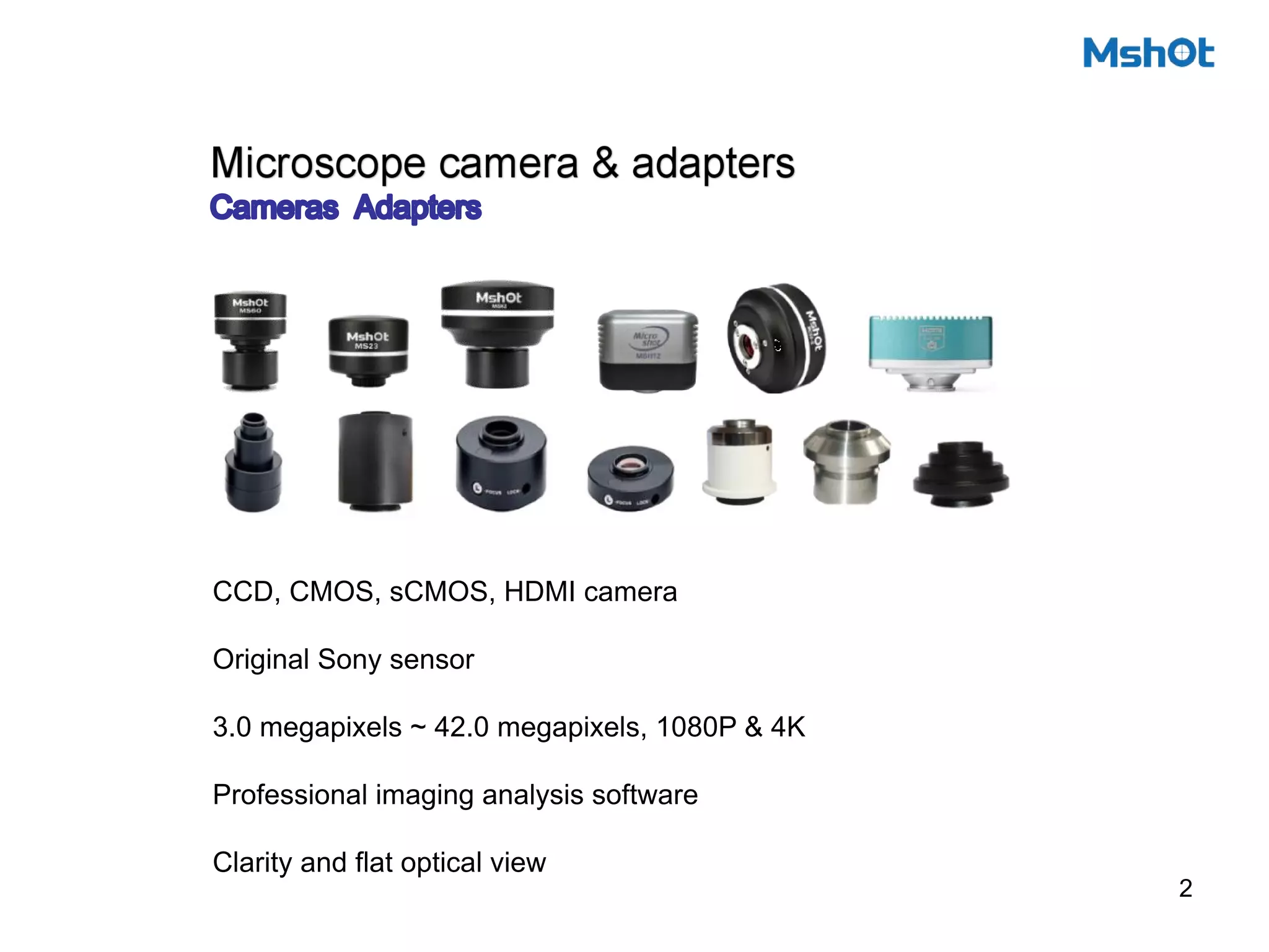 Mshot microscope camera introduction | PDF