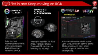 MSI AMD B450 Motherboard Info Kit | PPT