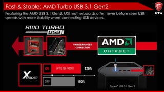 MSI AMD B450 Motherboard Info Kit | PPT
