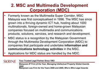 Malaysia As A Smart Business Partner - The Legal Aspects | PPT