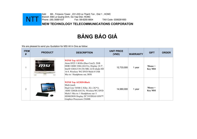 Msi all in one | PDF | Computer Peripherals | Computing