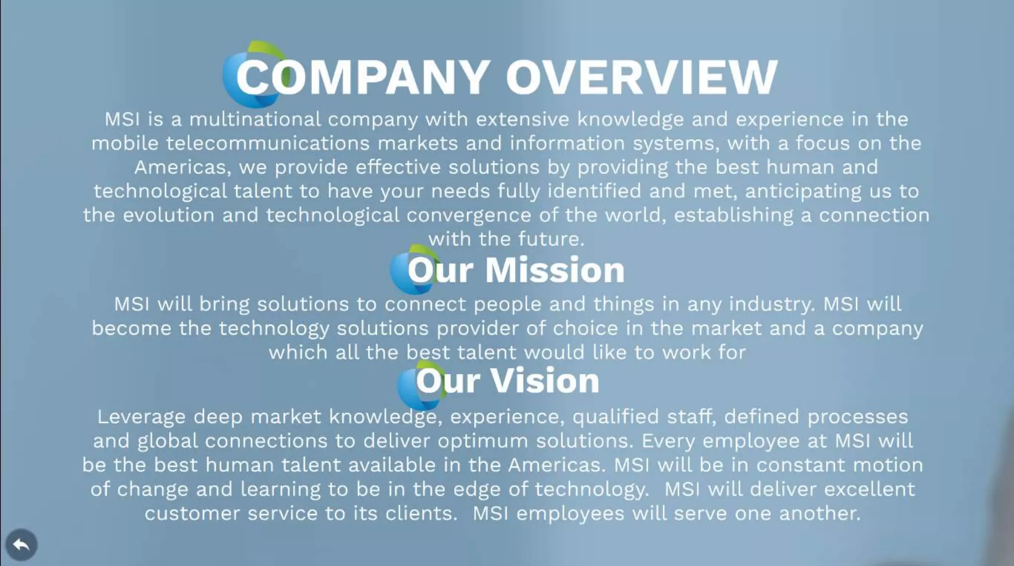 MSI Americas portfolio | PPT