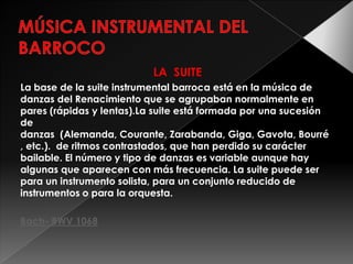 Música instrumental del barroco | PPTX