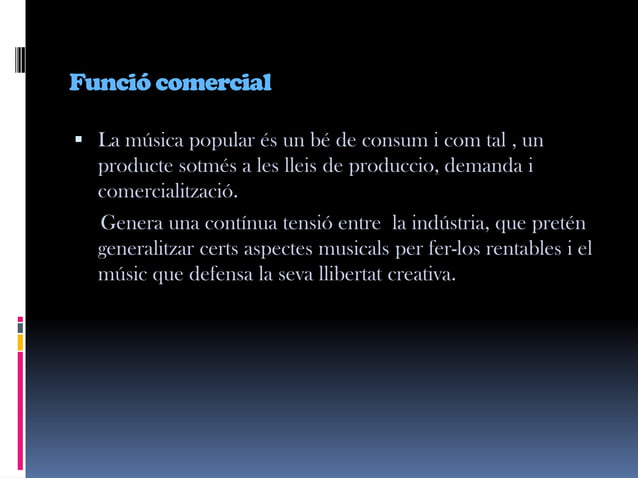 Música popular urbana | PPTX