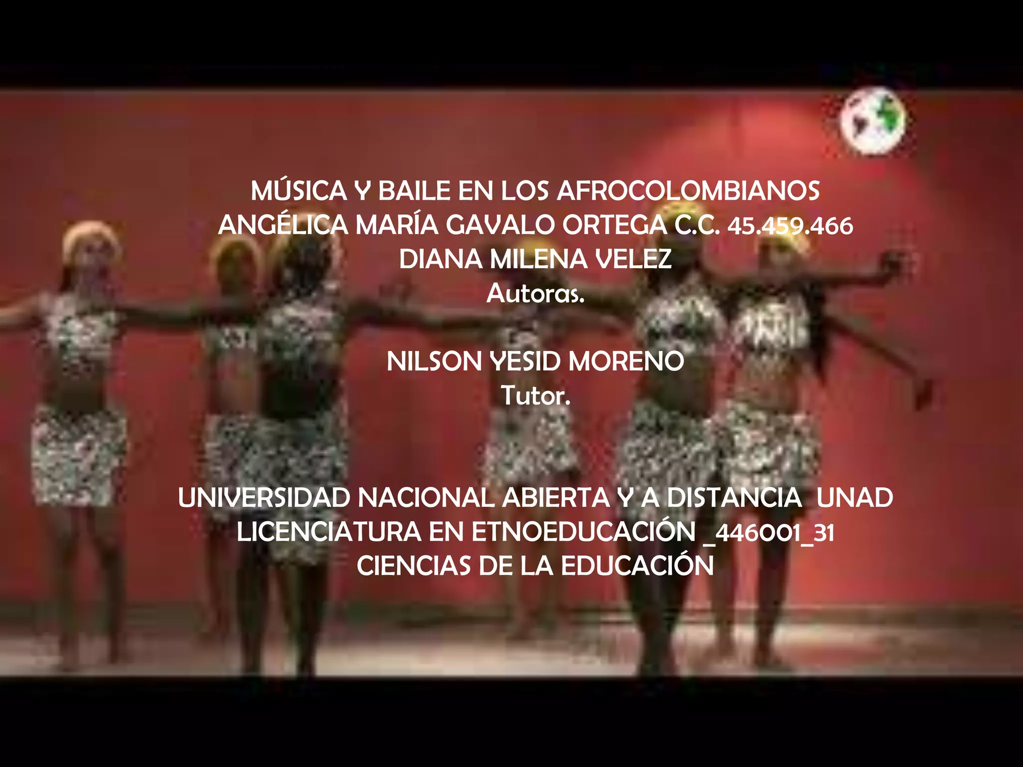 Música y baile afrocolombiano | PPTX