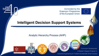Intelligent decision support systems-SCT | PPT