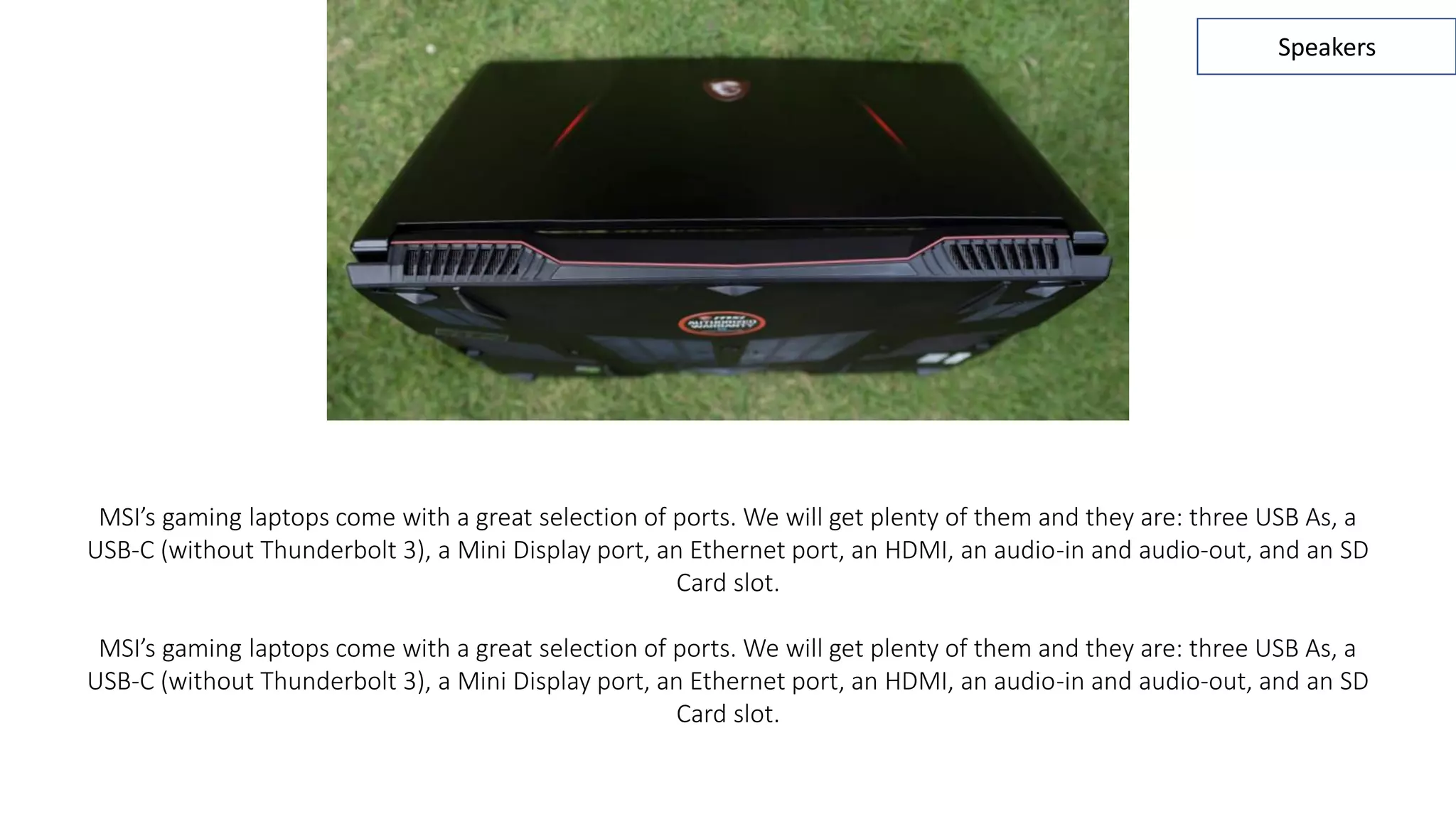 MSI GL63 9RDS Overview & Specs | PPT