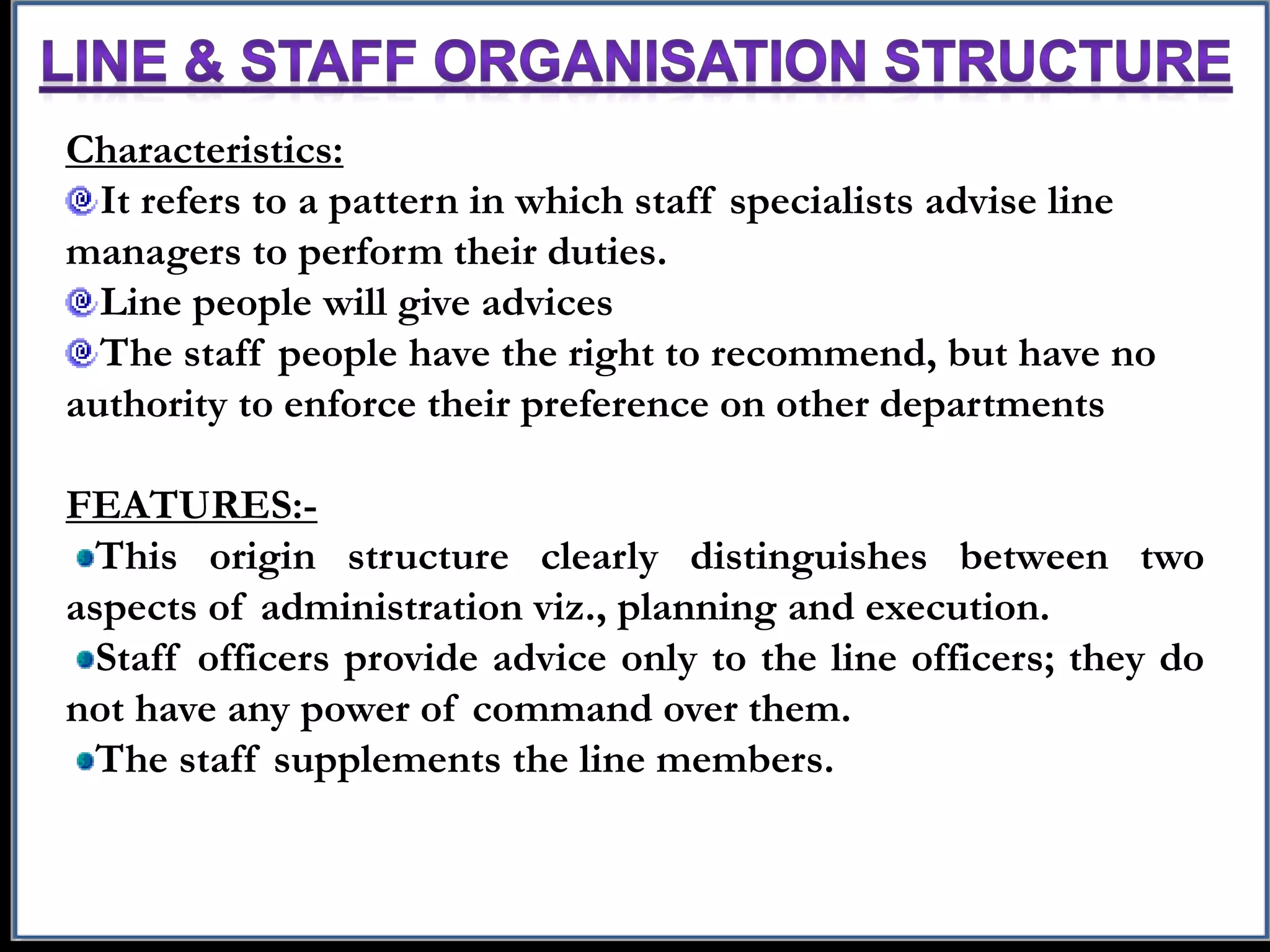ORGANISATION STRUCTURES PPT | PPTX