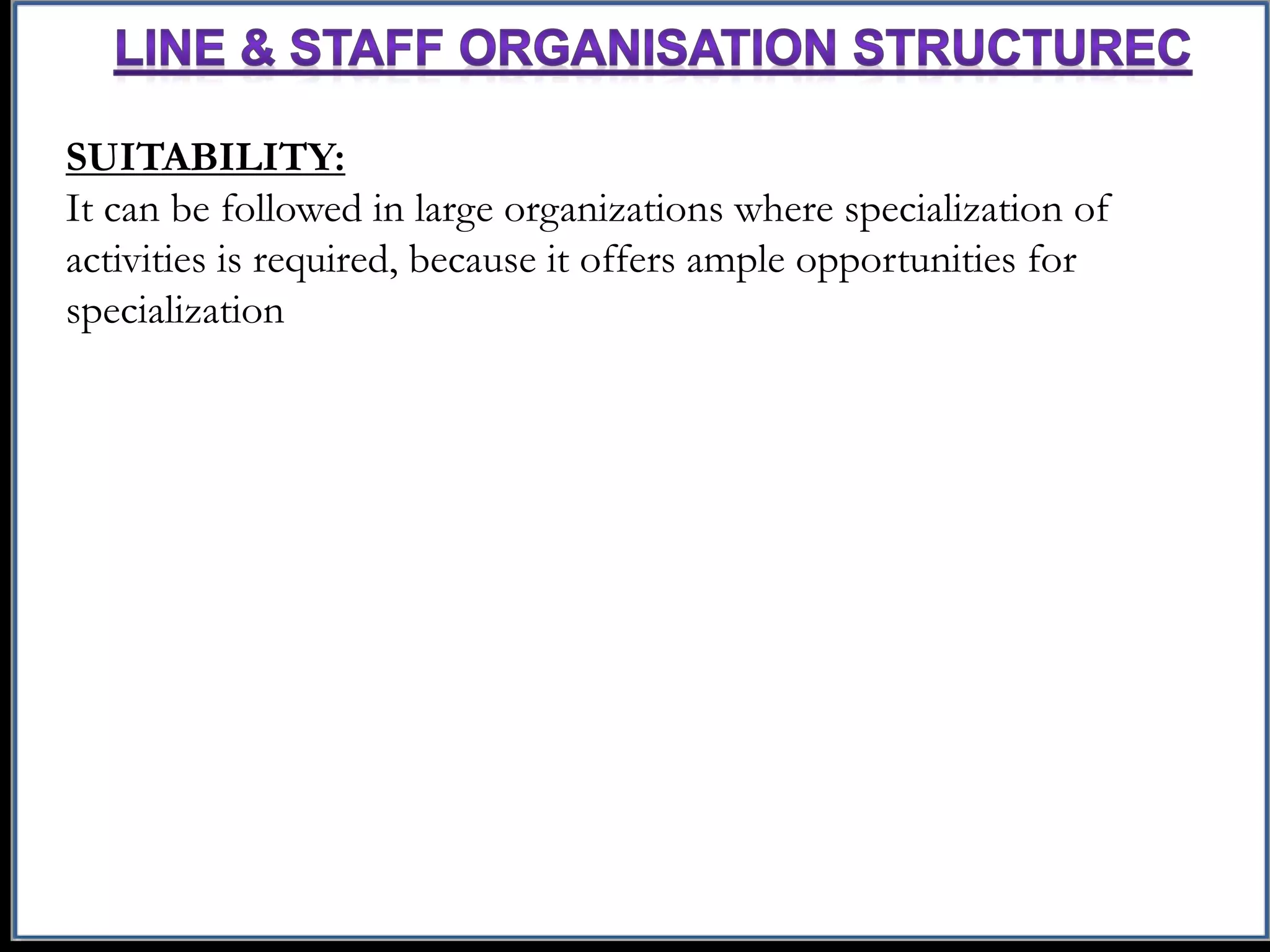 ORGANISATION STRUCTURES PPT | PPTX